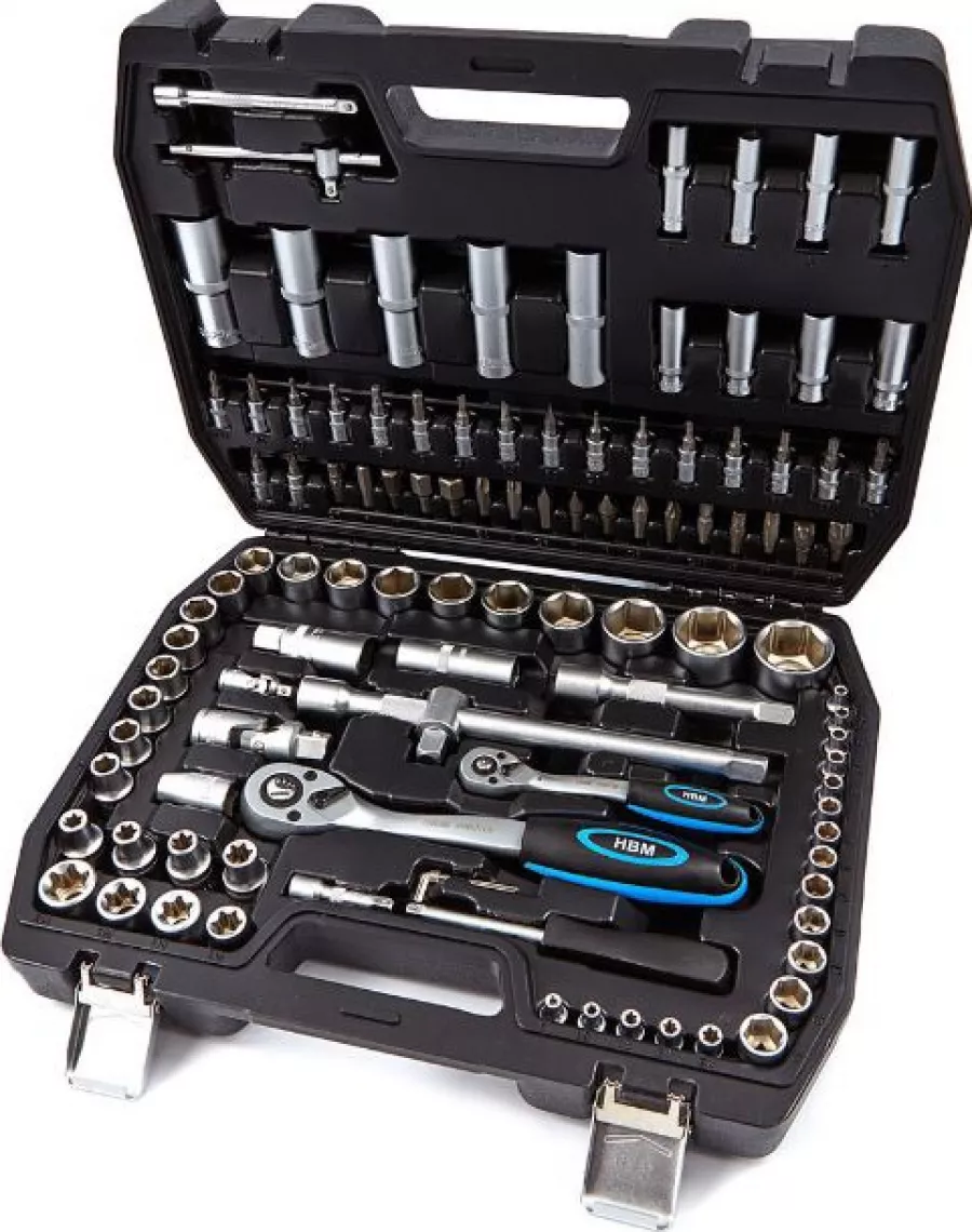Trusa de scule HBM 108 piese GB7362 - cel.ro