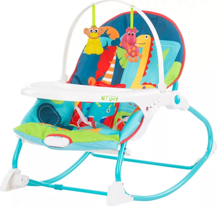 Scaunel balansoar Chipolino Enjoy Albastru SHENJ02102BL - cel.ro