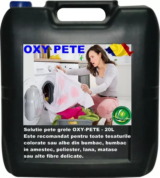Inalbitor cu oxigen pentru pete grele OXY PETE - ARCA LUX BIDON 20 L ...