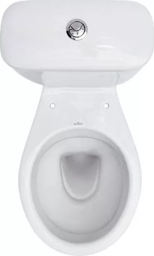 Set vas WC compact Cersanit President cu iesire orizontala cu rezervor ...