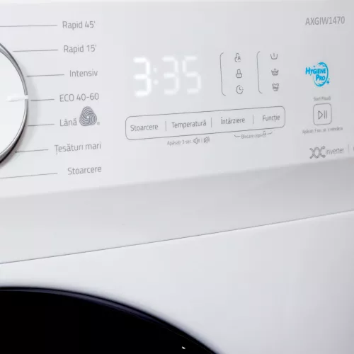 Masina de spalat rufe Albalux AXGIW1470 7 kg 1400 RPM Clasa B Hygiene Pro