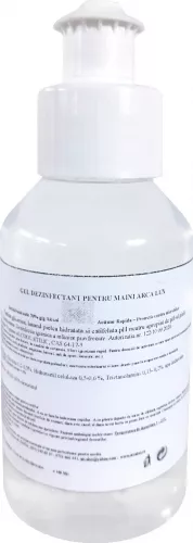Gel dezinfectant pentru maini BIOCID AVIZAT SET12 BUC X 100 ML ARCA LUX ...