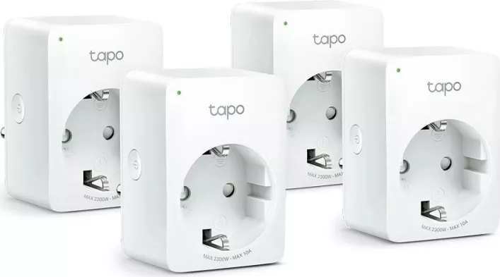 Prize inteligente TP-Link Mini Tapo P100 Wi-Fi 220-240V set 4 buc Alb tapo