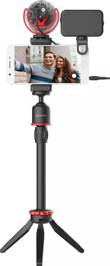 Kit vlogging Boya pentru aparate foto-video si telefoane mobile cu ...