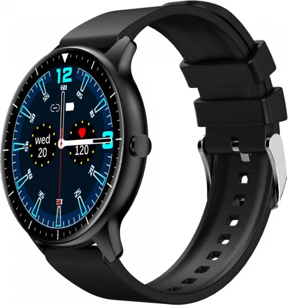Ceas Smartwatch iHunt Watch 6 Titan Saturatie Oxigen Black - cel.ro