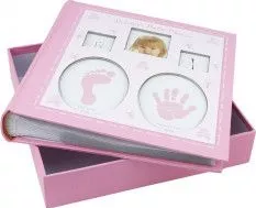 Album foto Baby personalizabil 200 poze 10x15 amprente bebelus cutie ...