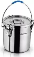 Container bidon inox cu capac pentru transportarea bauturilor calde cu ...