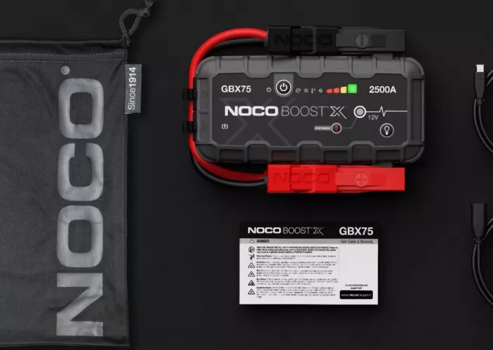 Robot de pornire Jump Starter auto 12V Noco BOOST GBX75 Lithium 2500A ...