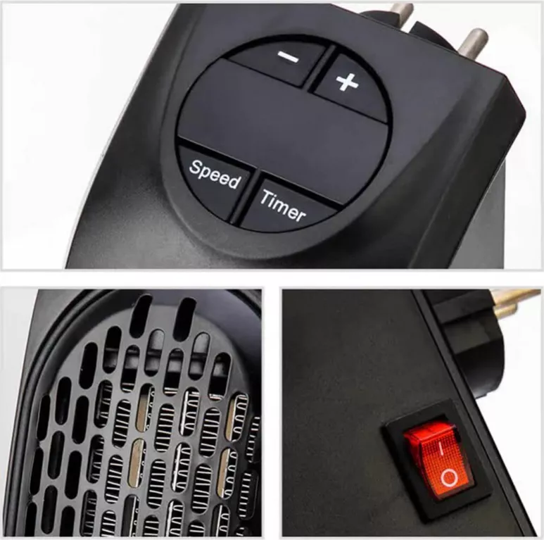 Mini aeroterma portabila Handy Heater 400W ELECTRICE150 - cel.ro