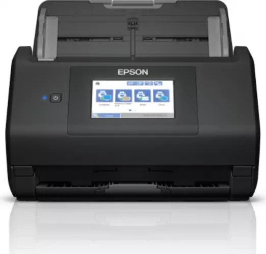 Scanner Epson WorkForce ES-580W A4 Wi-Fi Negru B11b258401 b11b258401 ...