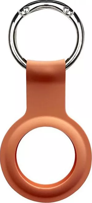 AirTag Devia Silicon Key Ring Orange DEVATSKRO - cel.ro