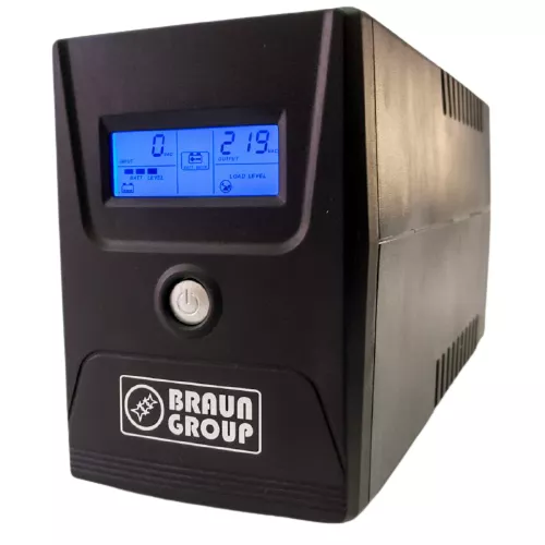 UPS Braun Group MicroPower UPS 1000VA Display LCD Micro 1000LCD - cel.ro