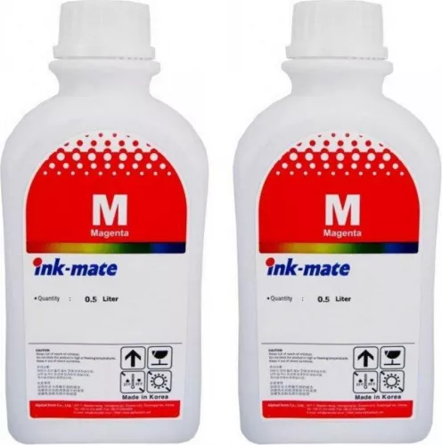 Pachet Flacon Cerneala Ink-Mate HP 981Y 2x500ml L0R14A Magenta INK002788 - cel.ro