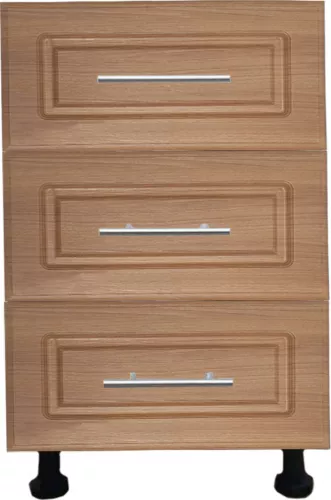 Corp inferior clasic Canadian MDF 3 sertare metabox stejar natur ...