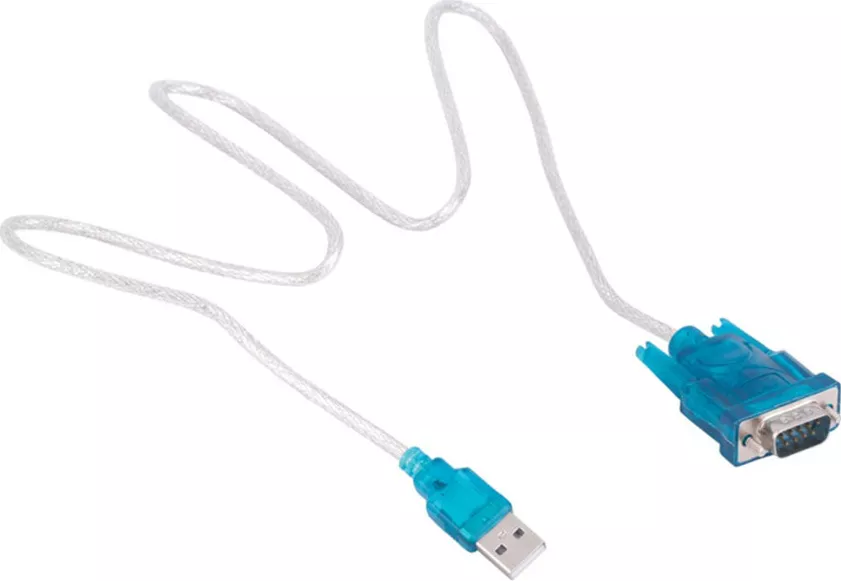 Cablu adaptor USB la port Serial 9 pin RS 232 Active convertor serial ...