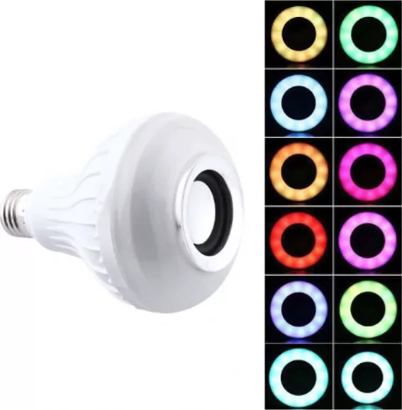 Boxa portabila Bluetooth tip Bec Led Alb electrice522 - cel.ro