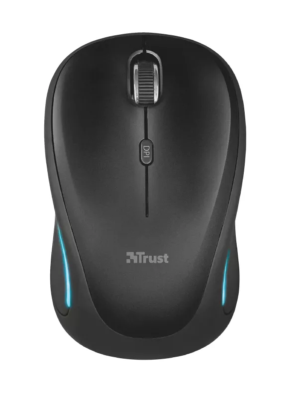 Mouse Wireless Trust Yvi FX Negru 22333 - cel.ro