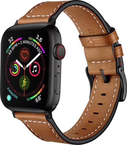 Curea pentru Apple Watch Piele Naturala Leather Loop Compatibila cu ...