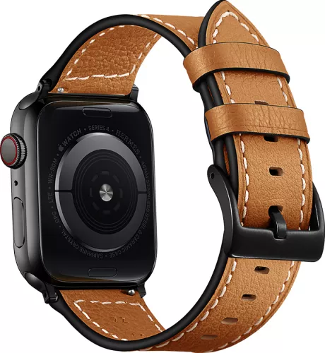 Curea pentru Apple Watch Piele Naturala Leather Loop Compatibila cu ...
