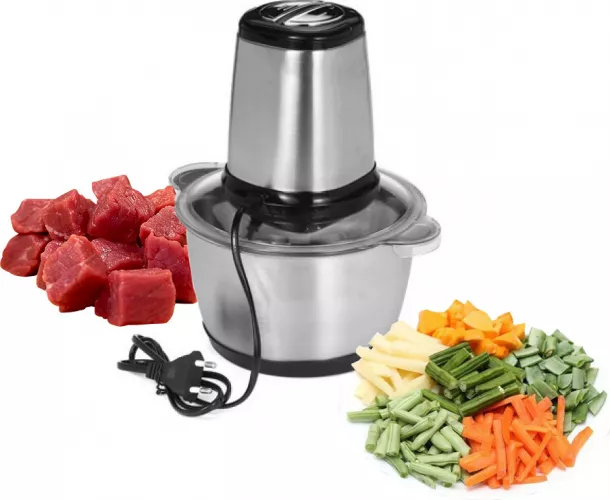 Tocator electric universal maruntitor cu 4 lame vas inox tocator-inox ...