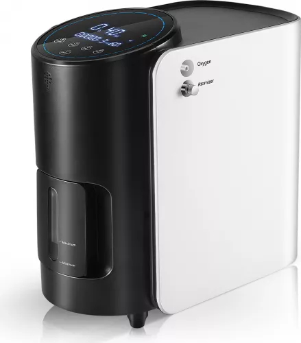 Concentrator de Oxigen Portabil 1-7 l/min functie suplimentara de ...