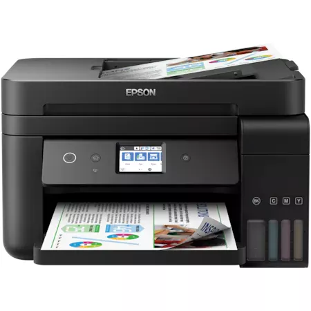 Multifunctionala inkjet color Epson EcoTank L6190 CISS Retea Wireless ...