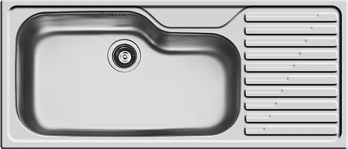 Chiuveta bucatarie Pyramis TITAN 1160x500mm adancime 210mm cuva stnaga ...