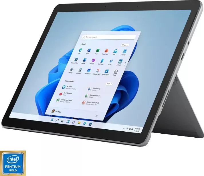 Laptop 2in1 Microsoft Surface Go 3 Intel Pentium Gold 6500Y 64GB eMMC ...