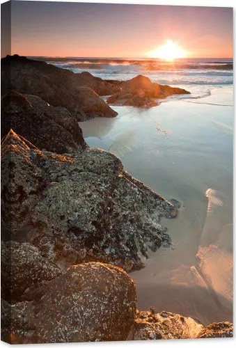 Tablou luminos in intuneric GlowforHome Peisaj marin australian la ...