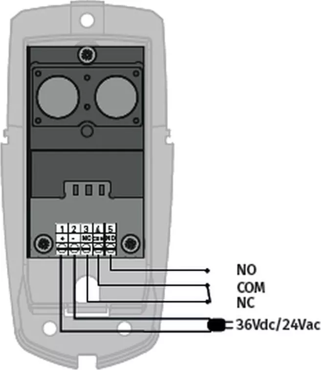 Pereche de fotocelule cu infrarosu Motorline MFE 12 m IP 54 5ir_MFE ...
