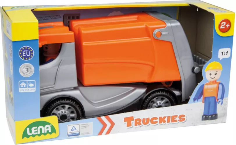 LENA TRUCKIES - MASINA GUNOI CU FIGURINA - 26 CM LE01623 - cel.ro