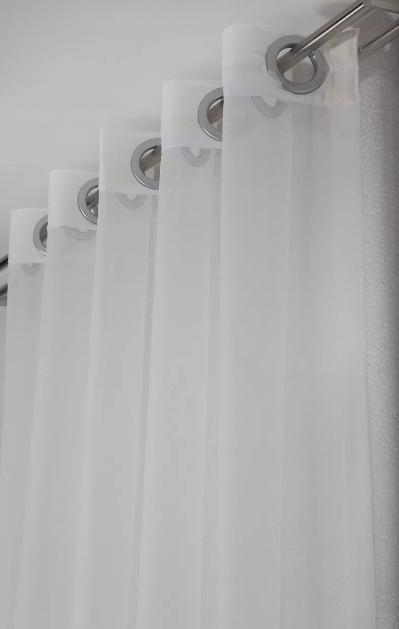 Perdea din in cu plasa alba vsdg_243947549 - cel.ro