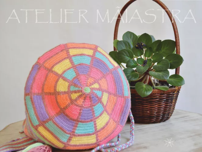 Geanta handmade ornamentata cu motivul popular din Oltenia flori ...