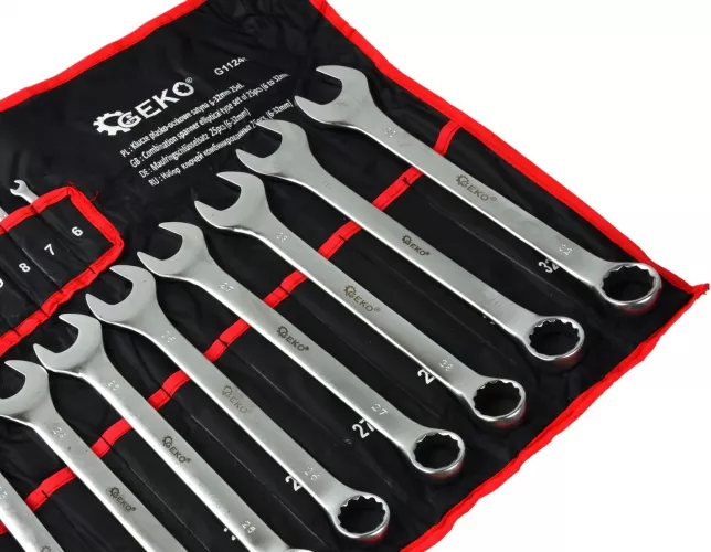 Set 25 chei combinate 6-32mm GEKO G11246 G11246 - cel.ro