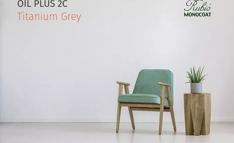 Set ulei lemn interior si accelerator Rubio RMC Oil Plus 2C Titanium ...