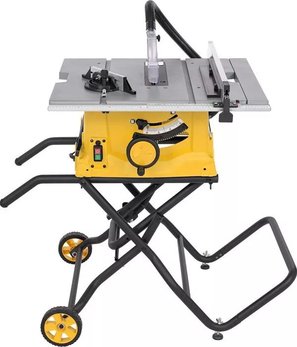 Fierastrau circular cu masa si roti Powerplus Powx07598 disc 254mm ...
