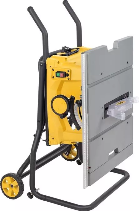 Fierastrau circular cu masa si roti Powerplus Powx07598 disc 254mm ...