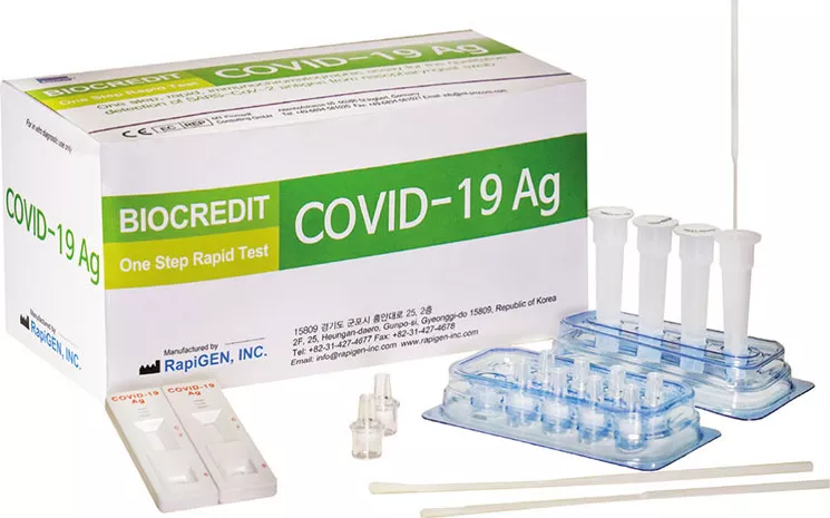 Set 20 x Teste rapide antigen COVID-19 nazofaringian Biocredit - Avizat ...