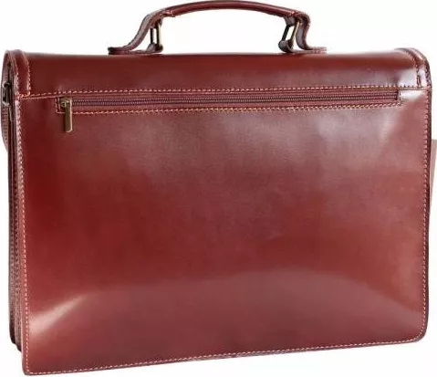 Geanta dama pentru acte din piele naturala coniac DFS117A DFS117A - cel.ro