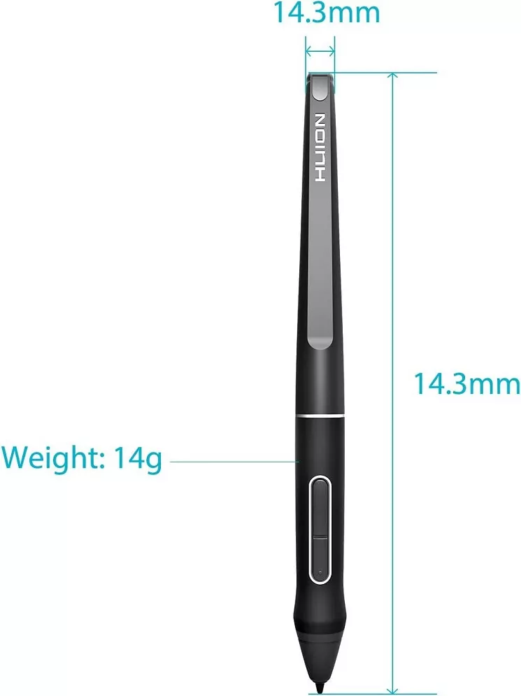 Stilou digital Huion PW507 compatibil cu Kamvas Pro 12 / Pro 13 / Pro 16