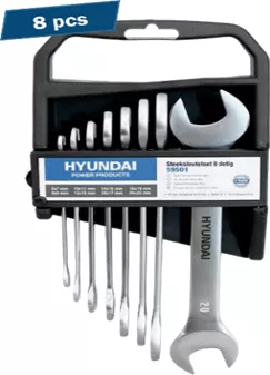 Set chei fixe Hyundai HY-59501 6-20mm 8 piese HY-59501 - cel.ro