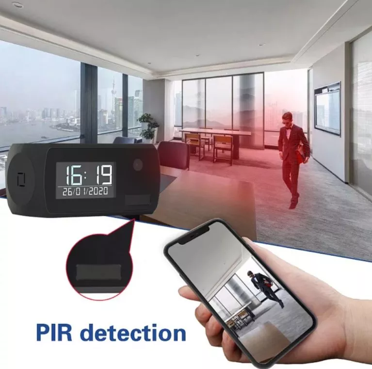 Ceas cu Camera Ascunsa Full HD SY-S006 Acumulator 6000 mA Standby 12 ...