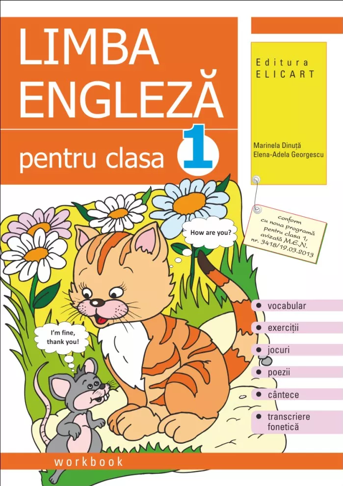 Limba engleza pentru clasa I Editia 2021 9786067682885 - cel.ro