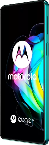 Telefon mobil Motorola Edge 20 Dual SIM 128GB 8GB 5G Frosted Emerald ...