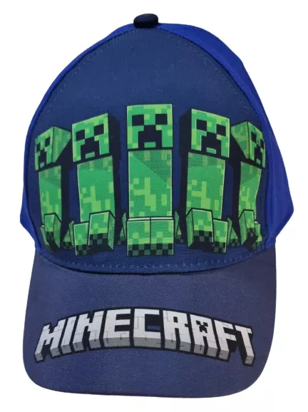 Sapca copii Minecraft Creeper Army Mojang 7 ani + Albastru SPCMNCR20224 ...
