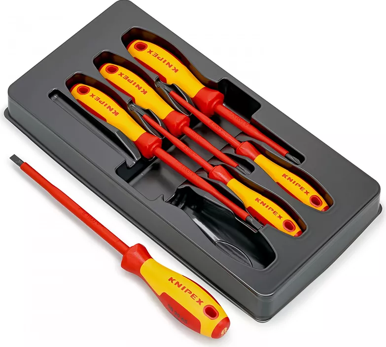 Set 6 surubelnite KNIPEX izolate VDE 1000V 002012V01 - cel.ro
