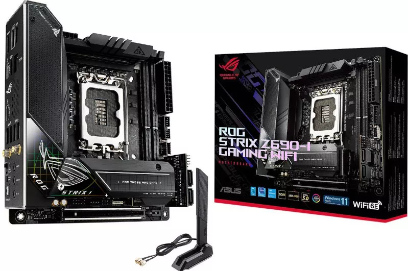 Placa de baza ASUS ROG STRIX Z690-I GAMING WIFI DDR5 Socket 1700 rs ...
