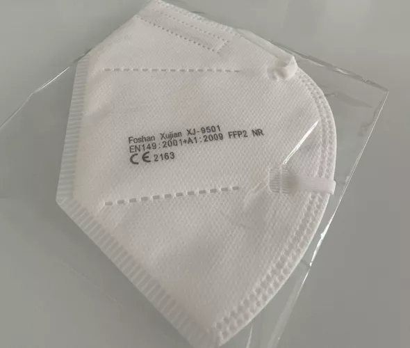 Set 50 bucati Masca de protectie FFP2 KN95 N95 Certificat CE / COVID 19 ...