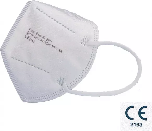 Set 50 bucati Masca de protectie FFP2 KN95 N95 Certificat CE / COVID 19 ...
