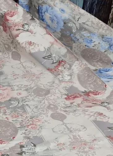 Set lenjerie din bumbac imprimieu Vintage cu medalioane cod 2025 ...